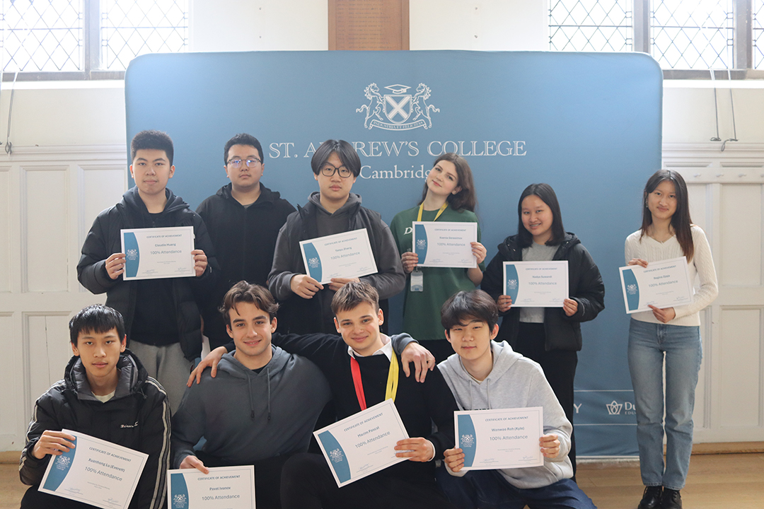 Spring Term Celebration Assembly | Sixth Form Cambridge | St Andrews ...