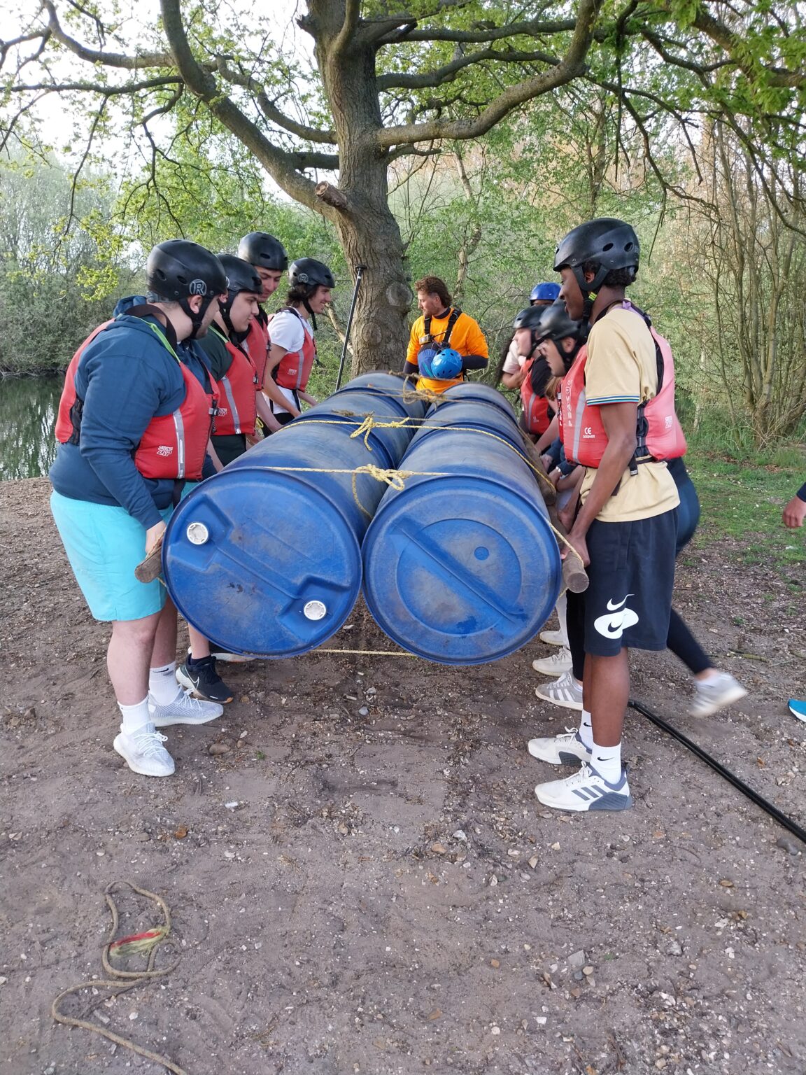 Students at Manor Adventure in Norfolk | St Andrews Cambridge